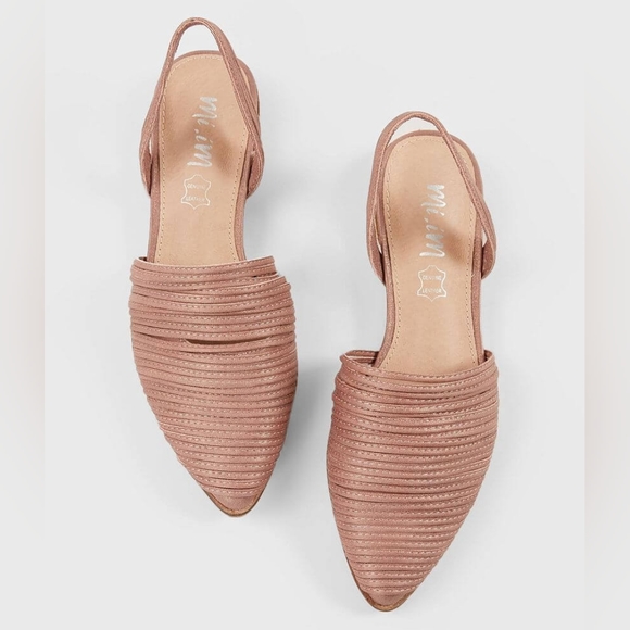 Mi.iM | Shoes | Miim Sydney Shoe Size 8 Dusty Rose Strappy Mule Like ...